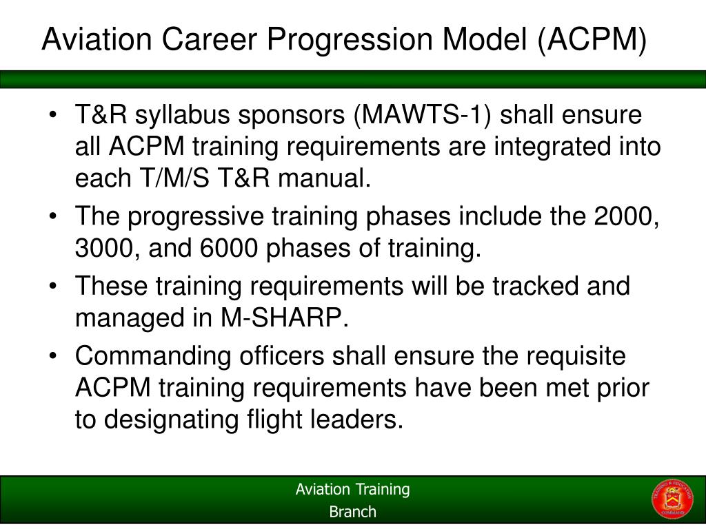 PPT - Aviation Training and Readiness (T&R) Program Manual NAVMC 3500 ...