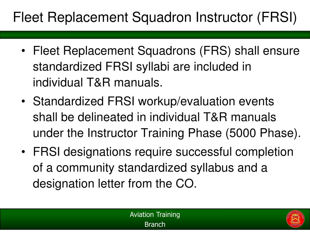PPT - Aviation Training and Readiness (T&R) Program Manual NAVMC 3500 ...