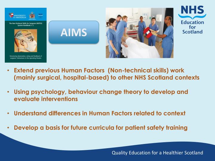 PPT - Finding common ground: Human factors, attitudes and behaviour in ...