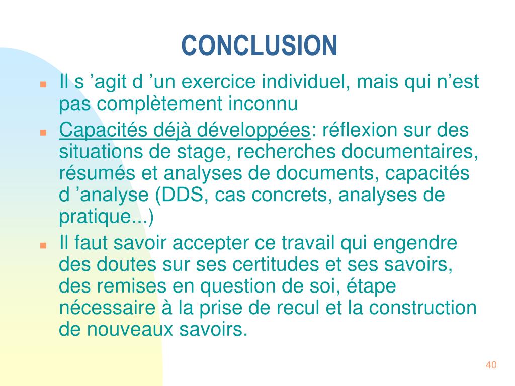 PPT - ETAPES ATTENDUES POUR LE TFE (travail de fin d’Etudes) PowerPoint ...