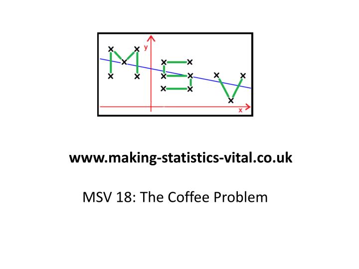 PPT - MSV 18: The Coffee Problem PowerPoint Presentation, free download ...