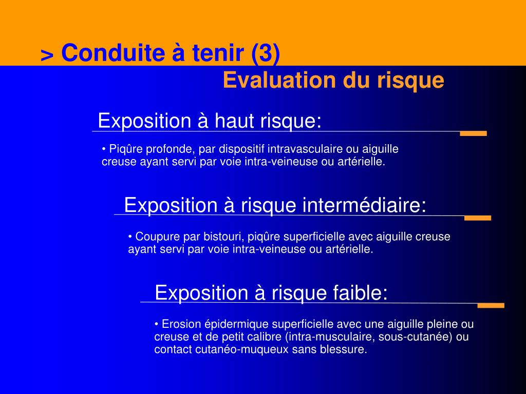 PPT - Les Accidents avec Exposition aux risques Viraux (AEV) PowerPoint ...