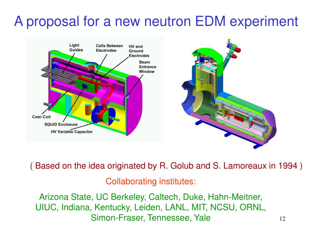 PPT - Neutron Electric Dipole Moment Experiment PowerPoint Presentation ...