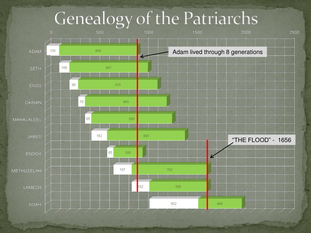 PPT - Genealogy of the Patriarchs PowerPoint Presentation, free ...