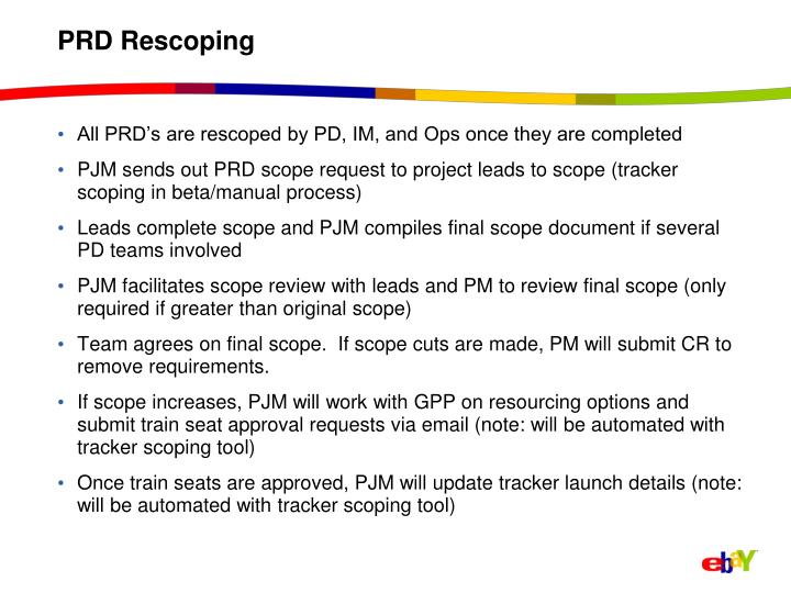 PPT - eBay Project Management (PJM) Process Overview PowerPoint ...