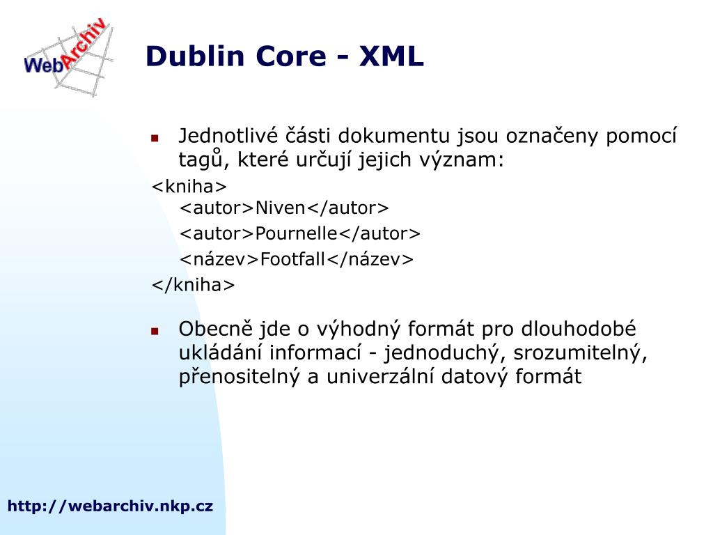 PPT - Standardy pro popis elektronických zdrojů PowerPoint Presentation ...