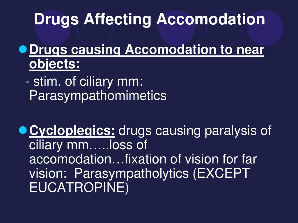 PPT - PHARMACOLOGY OF THE EYE PowerPoint Presentation, free download ...