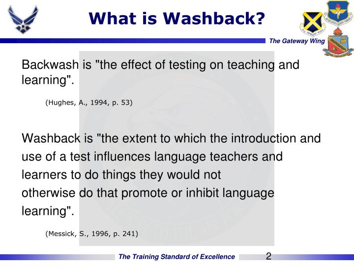 PPT - Dimensions of Test Washback PowerPoint Presentation - ID:3387145