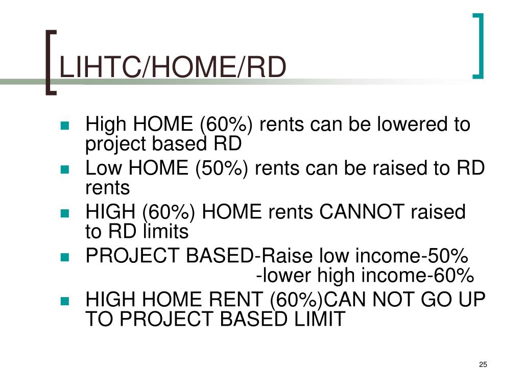 PPT - HOME Multi Family HOME/LIHTC TRAINING PowerPoint Presentation ...