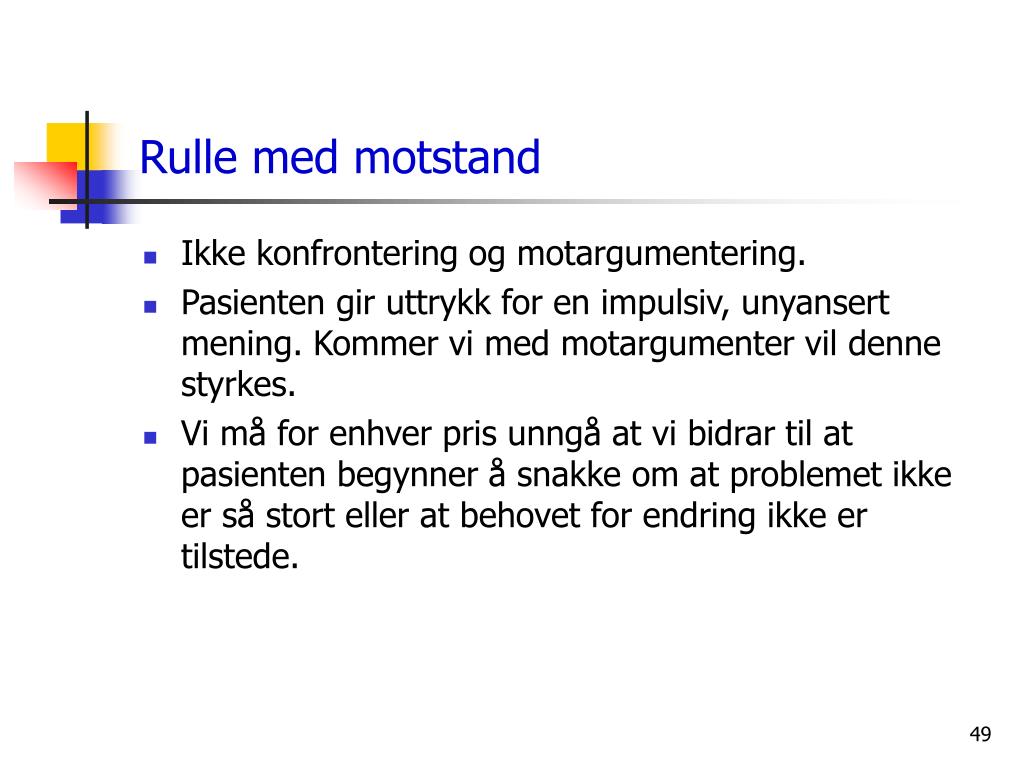 PPT - Rune Frydenlund Psykologspesialist UNN Klinikk for rus og ...