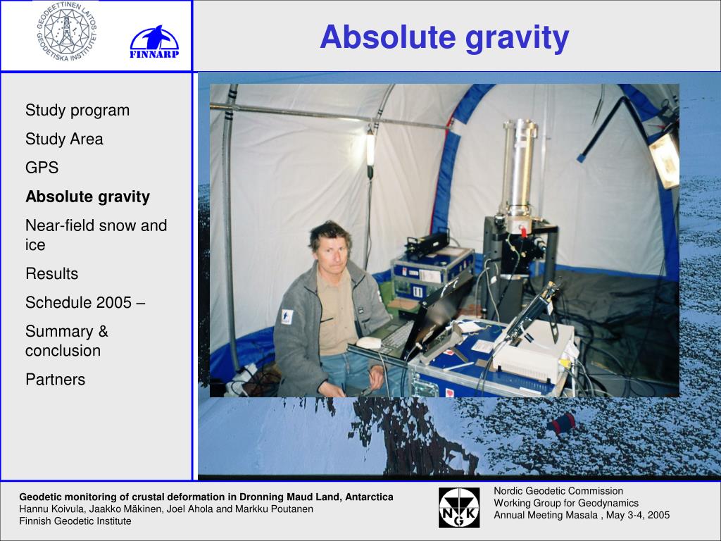 PPT - Geodetic monitoring of crustal deformation in Dronning Maud Land ...