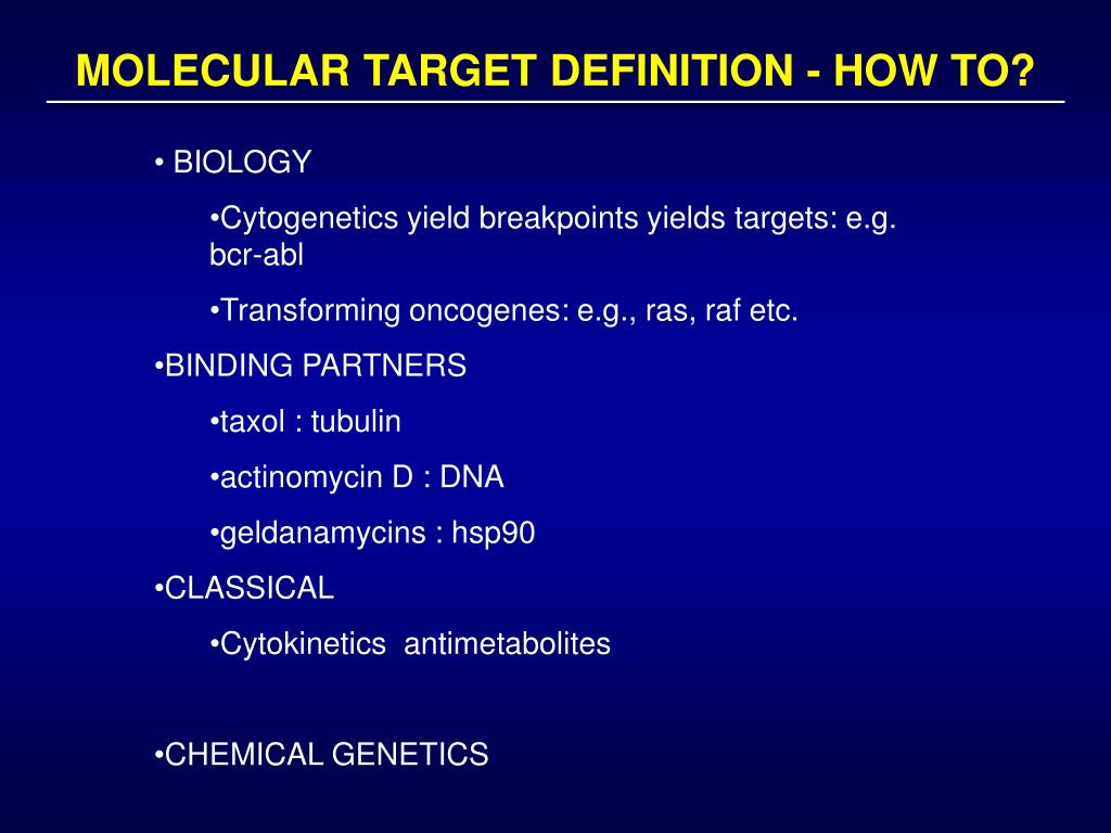 PPT - Targeted Therapies for Cancer: Challenges and Opportunities ...