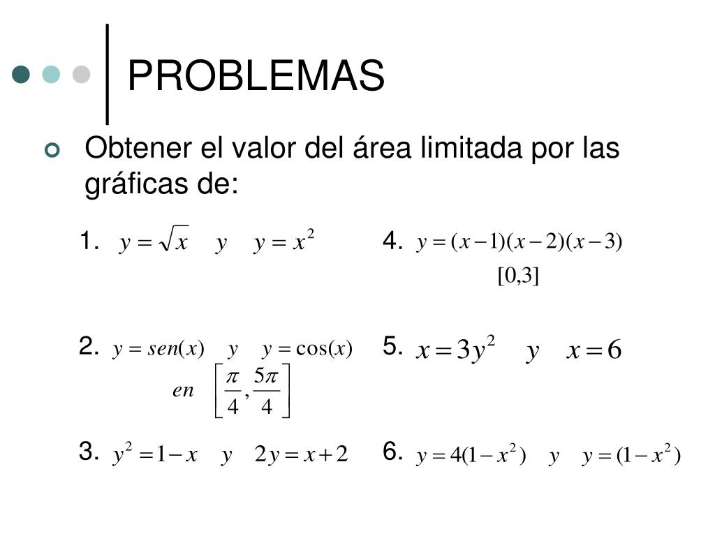 PPT - UNIDAD No. 3 Aplicaciones de la integral definida PowerPoint ... PPT - UNIDAD No. 3 Aplicaciones de la integral definida PowerPoint ...