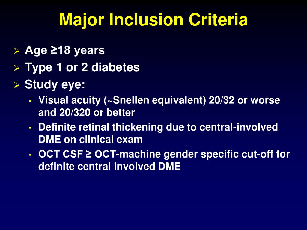PPT - The Diabetic Retinopathy Clinical Research Network PowerPoint ...
