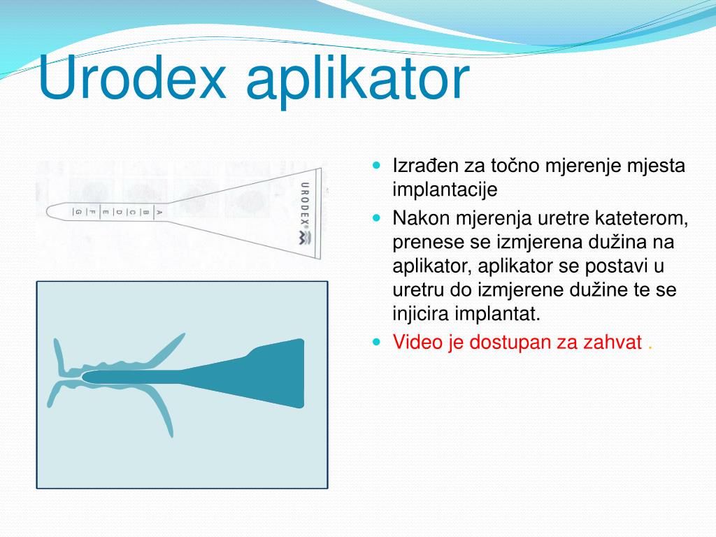 PPT - SMJERNICE HRVATSKOG DRUŠTVA ZA UROGINEKOLOGIJU ZA LIJEČENJE ...