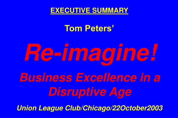 PPT - Re-imagine! PowerPoint Presentation, free download - ID:3388846