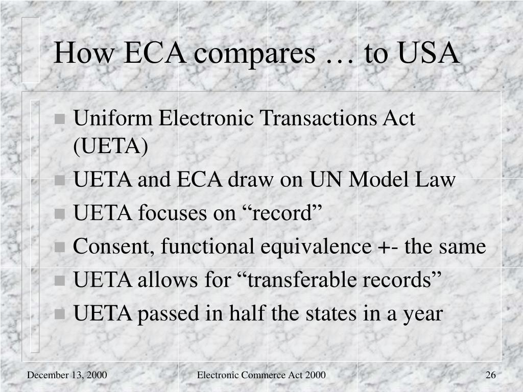 PPT - Electronic Commerce Act 2000 Fifteen Hot Tips and More PowerPoint ...
