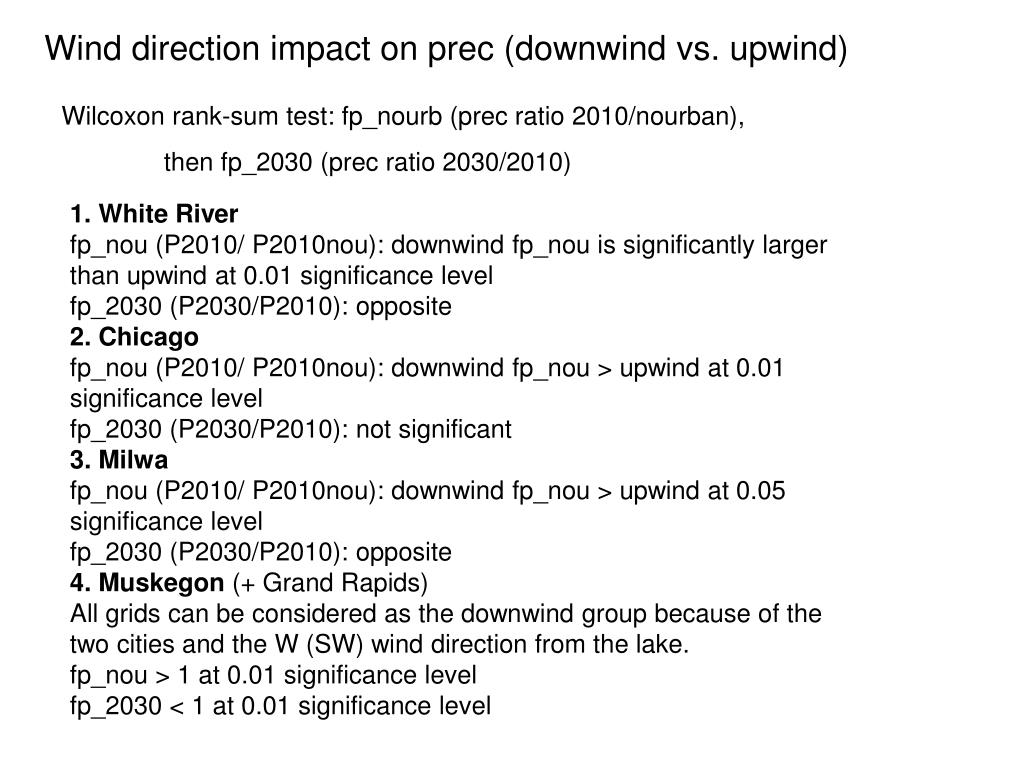 PPT - Urbanization impacts on the hydrometeorology in the Upper Great ...
