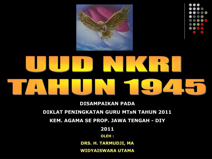 Ppt Uud Nkri Tahun 1945 Powerpoint Presentation Free Download Id3389331