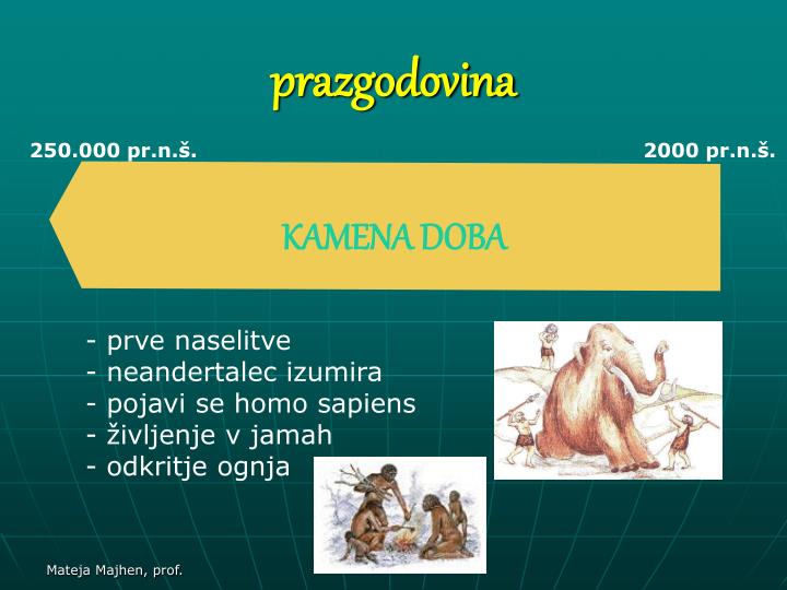 PPT - TEMELJNA OBDOBJA SLOVENSKEGA ZGODOVINSKEGA RAZVOJA PowerPoint ...