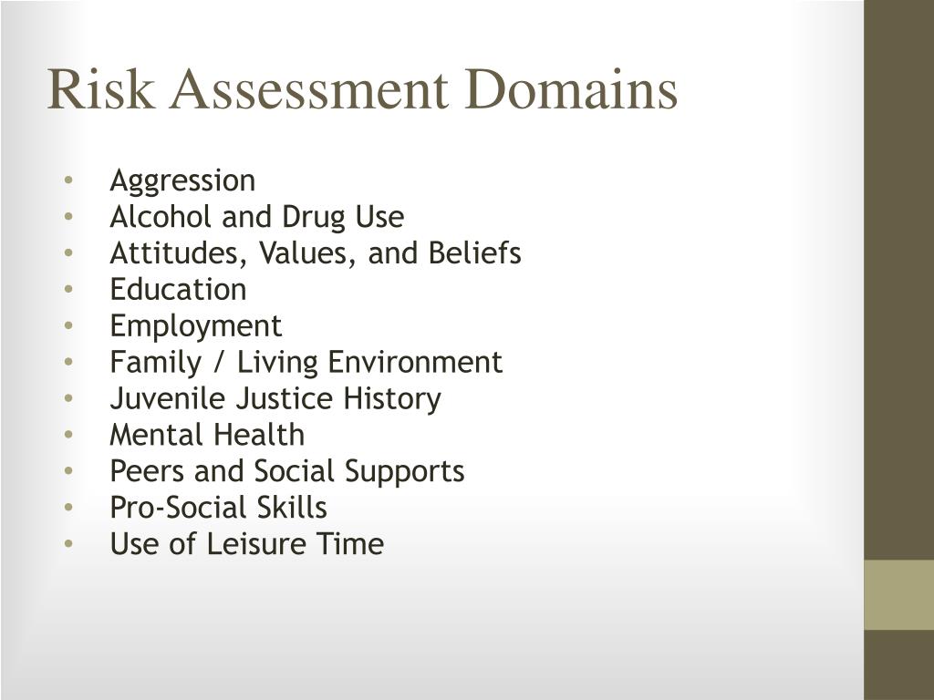 PPT - Screening For High Risk Juvenile Offenders PowerPoint ...