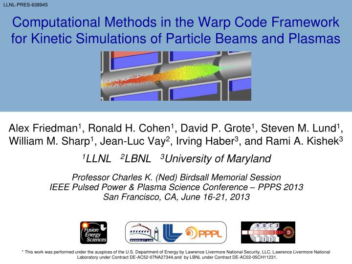 PPT - LLNL-PRES-638945 PowerPoint Presentation, free download - ID:3391044