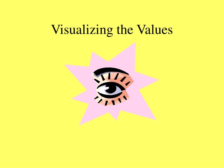 PPT - Visualizing the Values PowerPoint Presentation, free download ...