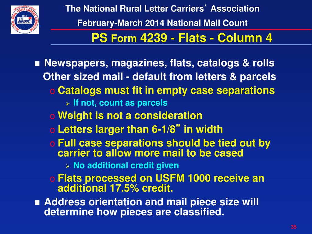 PPT - NATIONAL RURAL LETTER CARRIERS ’ ASSOCIATION February-March 2014 ...