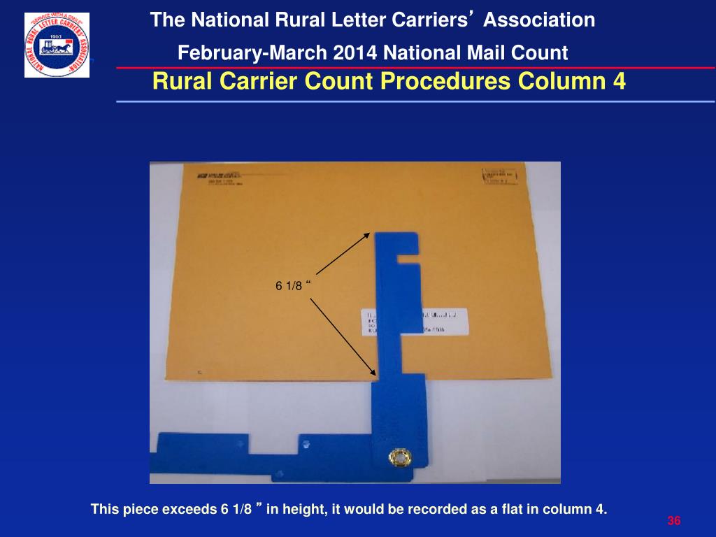 PPT - NATIONAL RURAL LETTER CARRIERS ’ ASSOCIATION February-March 2014 ...