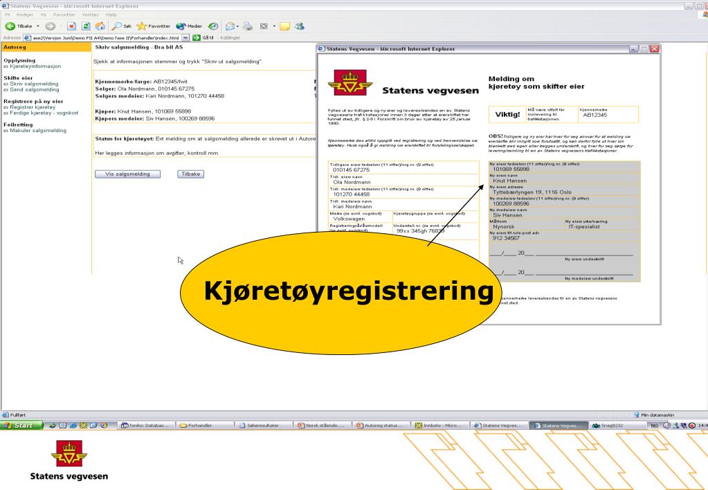 PPT - “Den digitale vei – veginformasjon i verdensklasse” PowerPoint ...