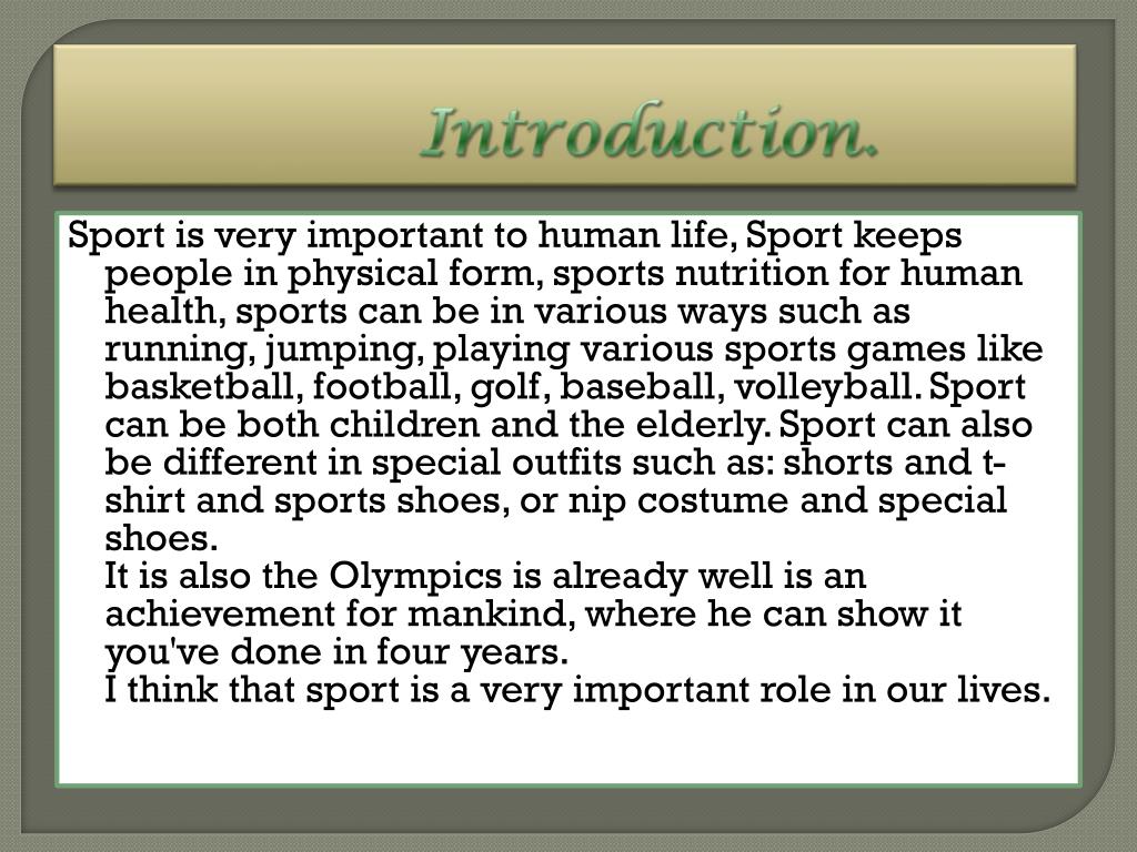 PPT - Sport in My School: Basketball, Football, and More PowerPoint ...