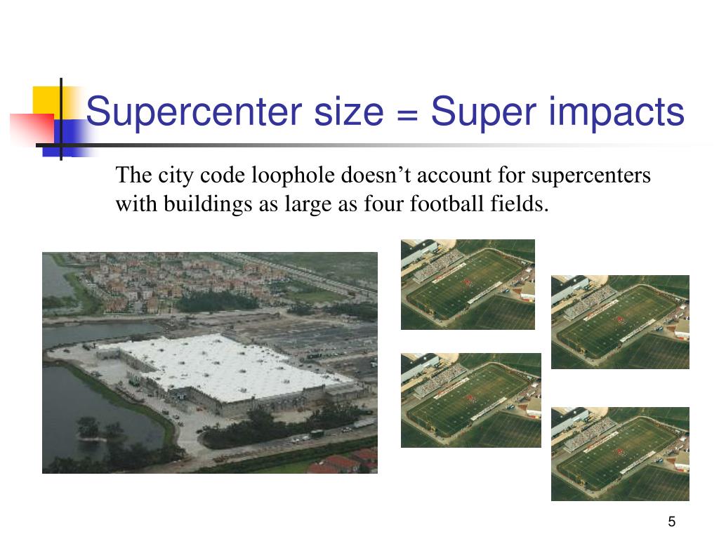 PPT - Close the Loophole: Big Box / Supercenter Community Process ...