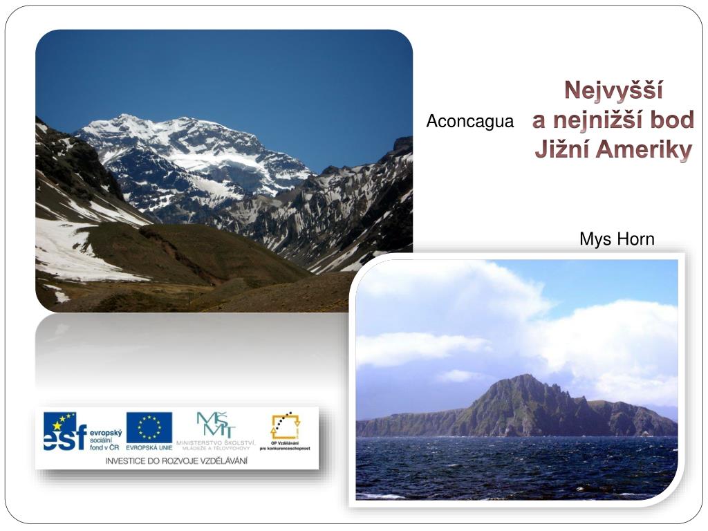 PPT - JIŽNÍ AMERIKA - POLOHA, ROZLOHA, POVRCH PowerPoint Presentation ...