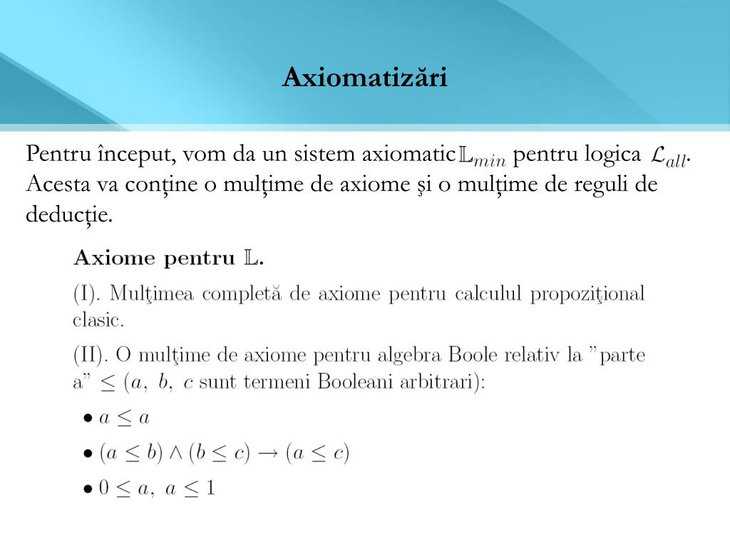 PPT - LOGICA MODAL Ă PENTRU TEORIA SPAŢIULUI BAZATĂ PE REGIUNI ...