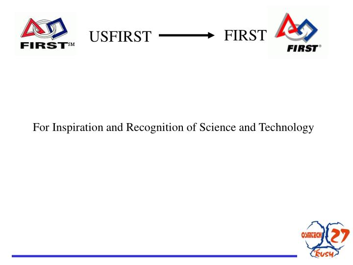 PPT - USFIRST PowerPoint Presentation, free download - ID:3393202