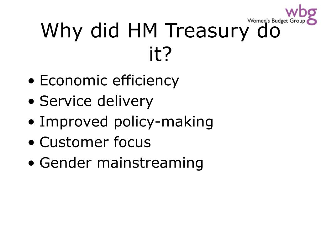PPT - An Introduction to Gender Budgeting and the Experience of the UK ...