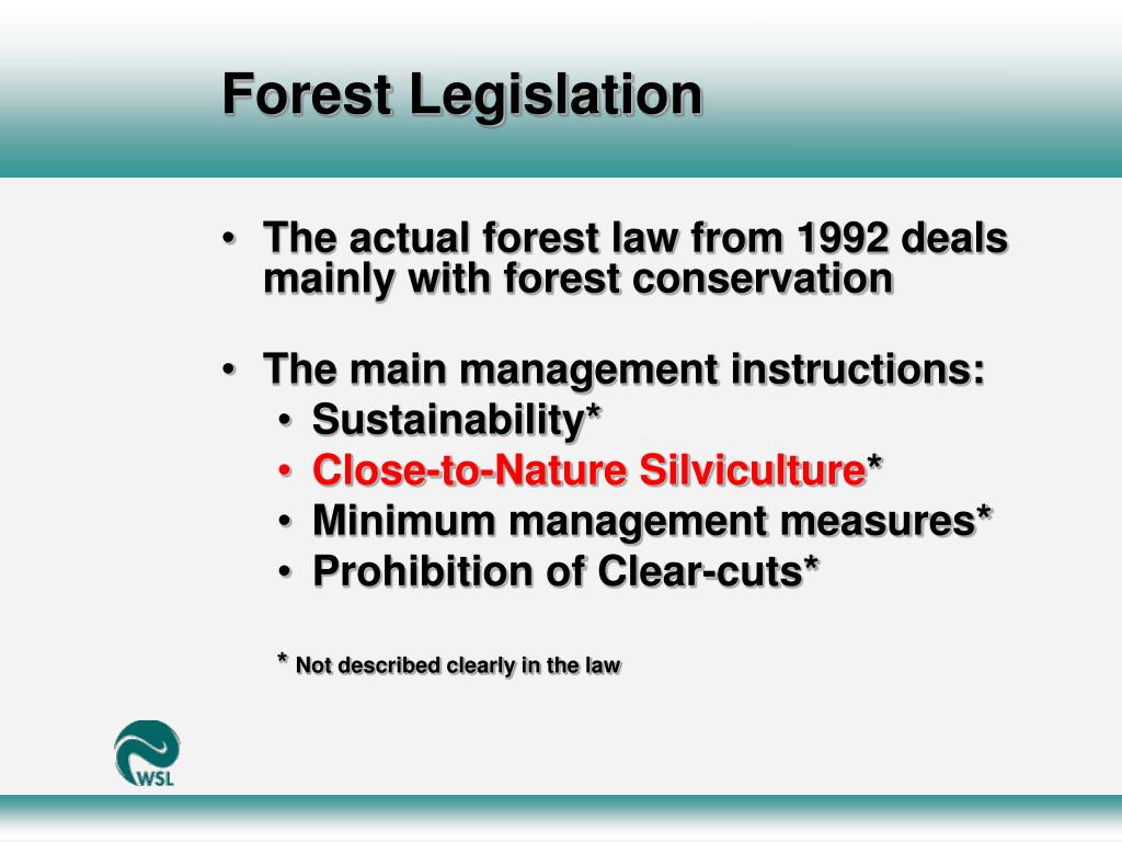 PPT - Close-to-Nature Forestry in Switzerland History PowerPoint ...