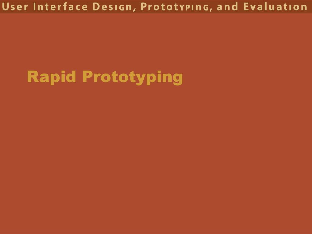 PPT - Rapid Prototyping PowerPoint Presentation, free download - ID:3394484 PPT - Rapid Prototyping PowerPoint Presentation, free download - ID:3394484