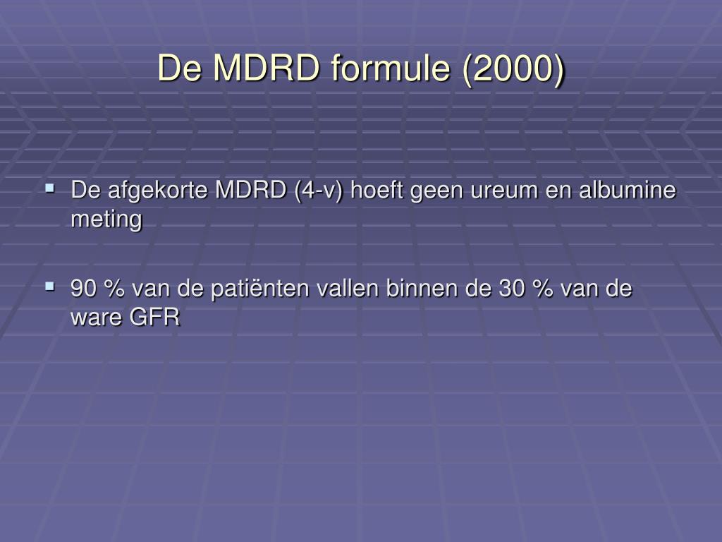 PPT - Kritisch bekeken : creatinine bepaling en creatinine klaring in ...