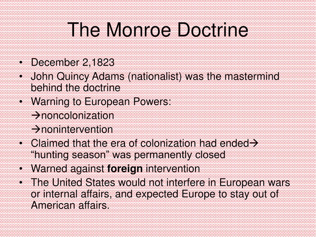 PPT - James M o n roe (A pril 28, 1758- July 4, 1831 ) PowerPoint ...