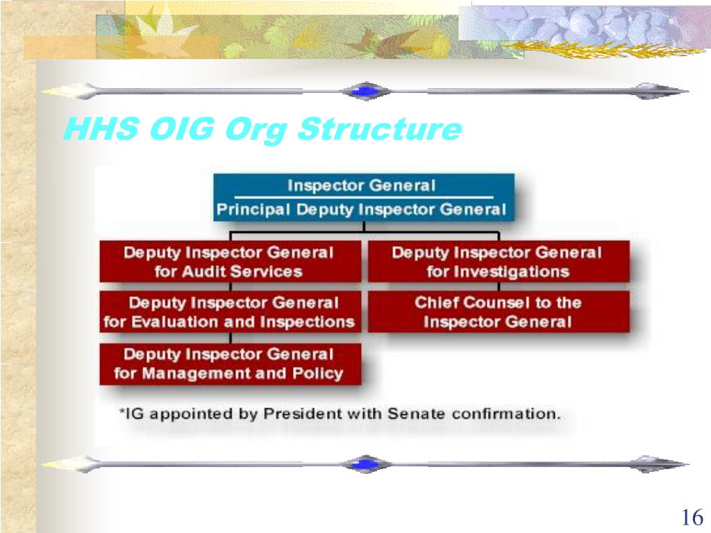 PPT - Healthcare Fraud: An Overview HHS OIG / HIPAA / Healthcare Fraud ...