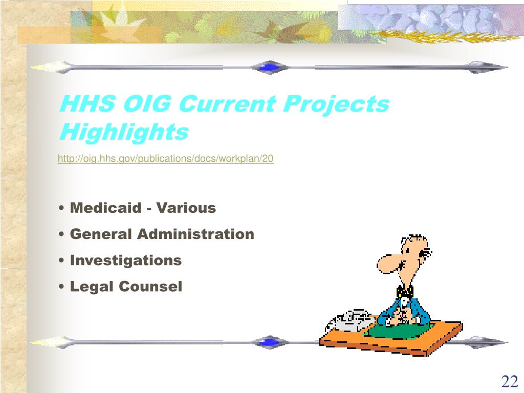 PPT - Healthcare Fraud: An Overview HHS OIG / HIPAA / Healthcare Fraud ...