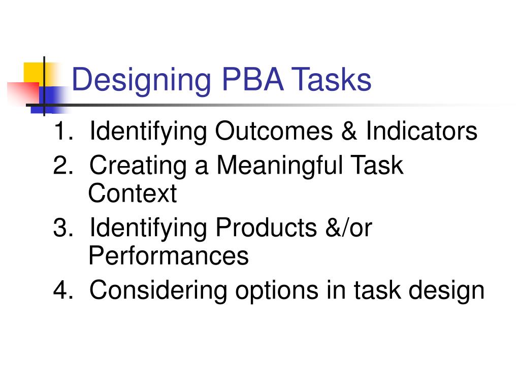 PPT - Performance-Based Assessment PowerPoint Presentation, free ...