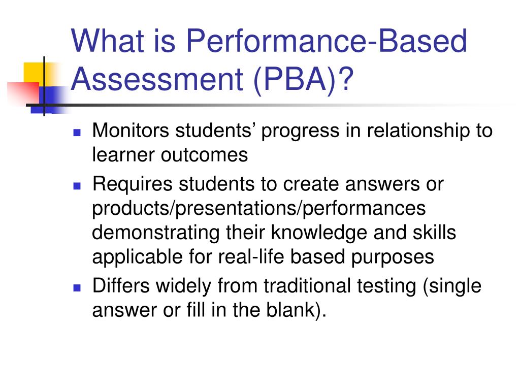 PPT - Performance-Based Assessment PowerPoint Presentation, free ... PPT - Performance-Based Assessment PowerPoint Presentation, free ...