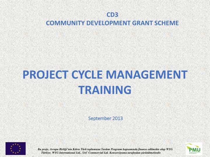 PPT - PROJECT CYCLE MANAGEMENT TRAINING PowerPoint Presentation, free ...