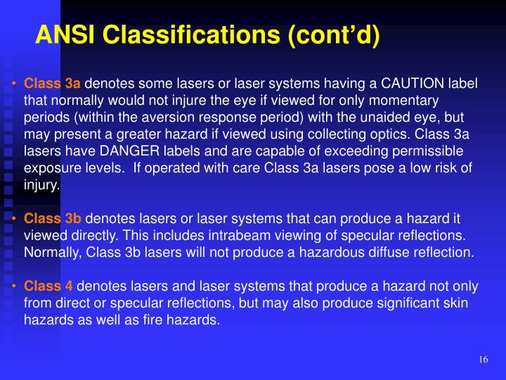 PPT - Basic Laser Safety Training PowerPoint Presentation - ID:3396620
