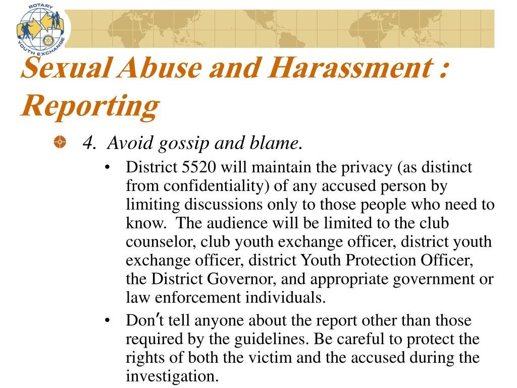 PPT - Youth Exchange Officer (YEO) Responsibilities PowerPoint ...