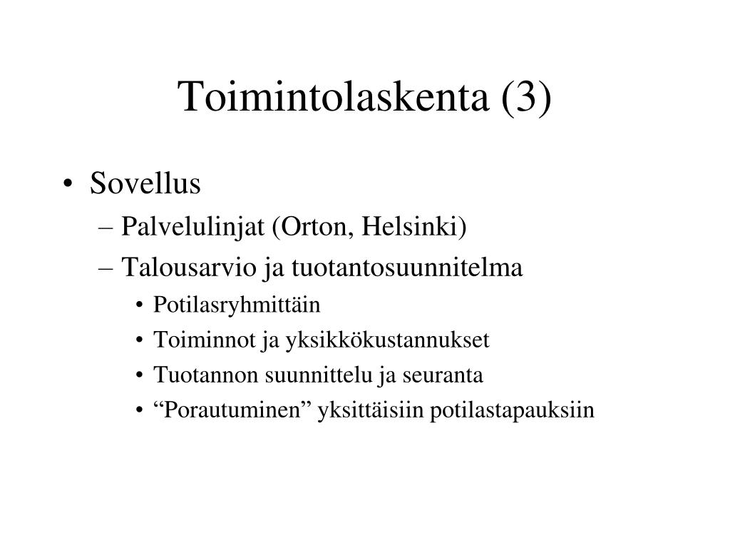 PPT - Potilaat, pennit ja pisteet: Tuotteistaminen ...