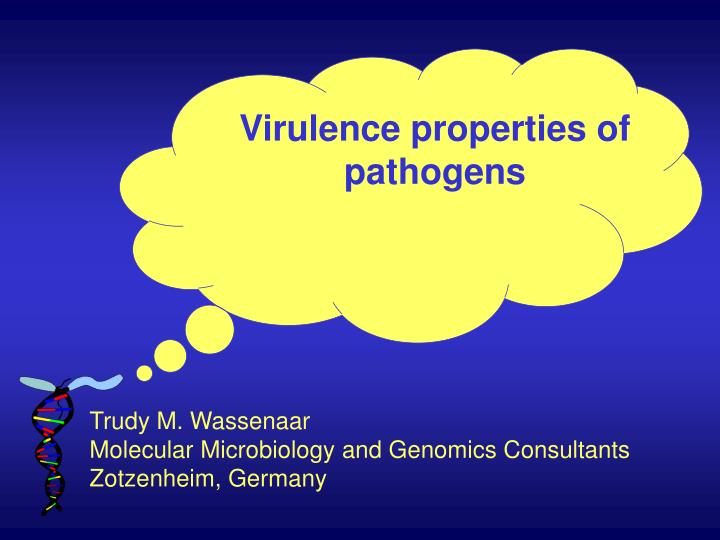 PPT - Virulence properties of pathogens PowerPoint Presentation, free ...