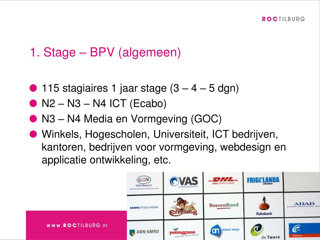 PPT - Samenwerking School voor ICT en Media met regionaal bedrijfsleven ...